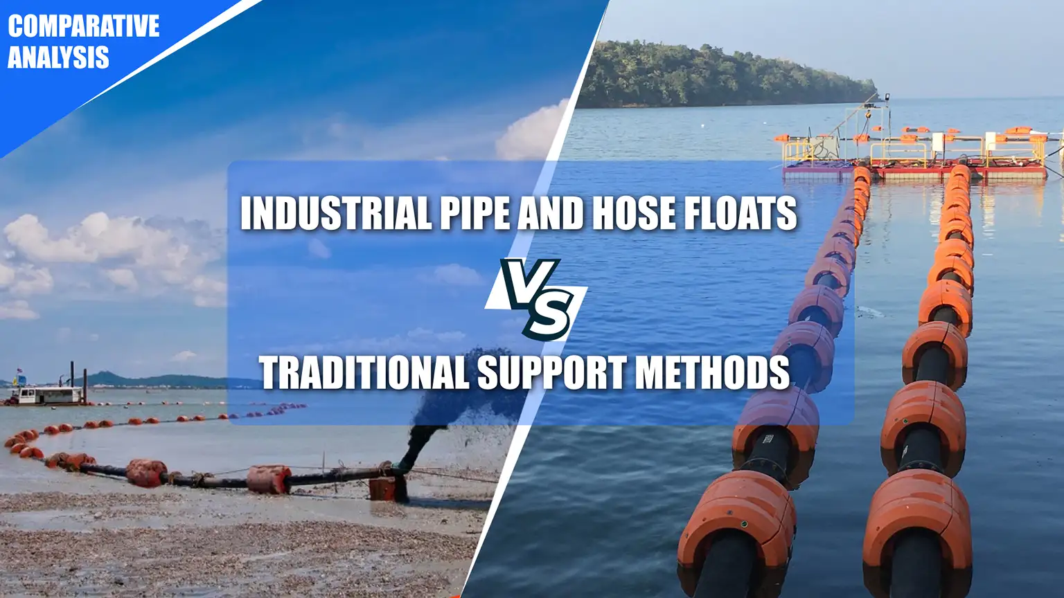 Pipe Floats vs. Traditional Supports for Pipes